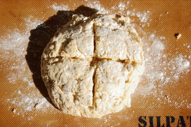 Spotted Dog Recipe | Irish Soda Bread With Raisins