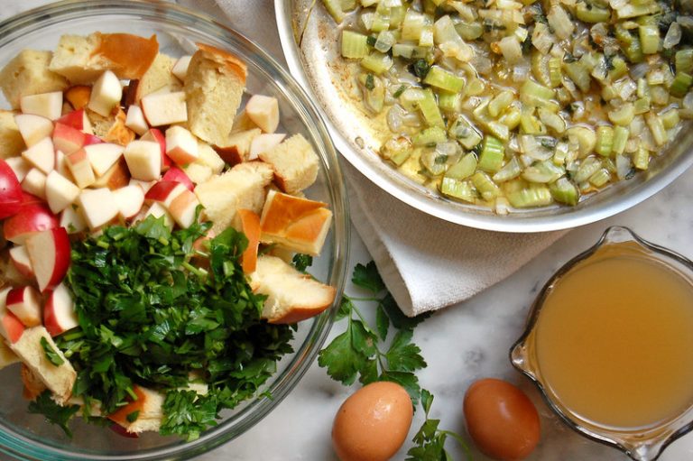 Easy Challah Bread Stuffing Recipe: Thanksgiving | Unpeeled Journal