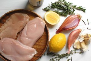 Poached Chicken Recipe With Lemon + Herbs | Unpeeled Journal