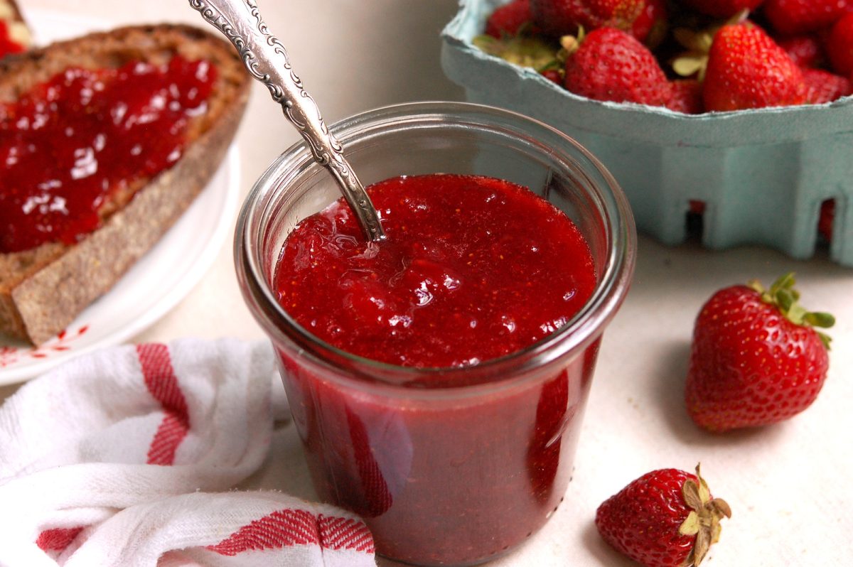 Strawberry Preserves Recipe | Easy + No Pectin